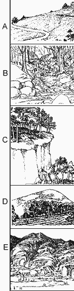 Contour Map Line Quiz